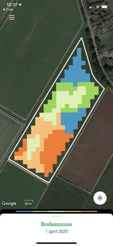 Soil zoning map - BioScope